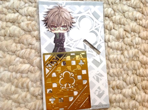 Otomate AMNESIA chibi KENT Japan Anime GOLD bookmark | eBay