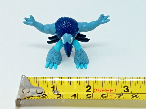 Gormiti Magic Crow 1.75" Figure # 6 blue Giochi Preziosi WST9250 bird ...