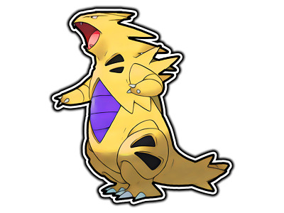 Shiny Tyranitar Waterproof Vinyl Sticker Decal Die-Cut | eBay