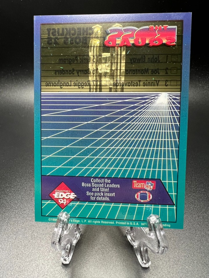 1994 Collector's Edge The Boss Squad Checklist #BOSS 25 | eBay