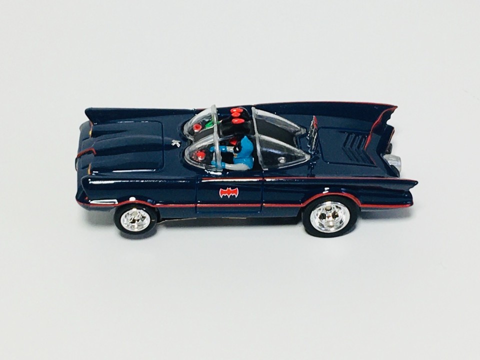 Auto World 1960's Batmobile, Dark Blue, 4 Gear Chassis, Limited Ed. New ...