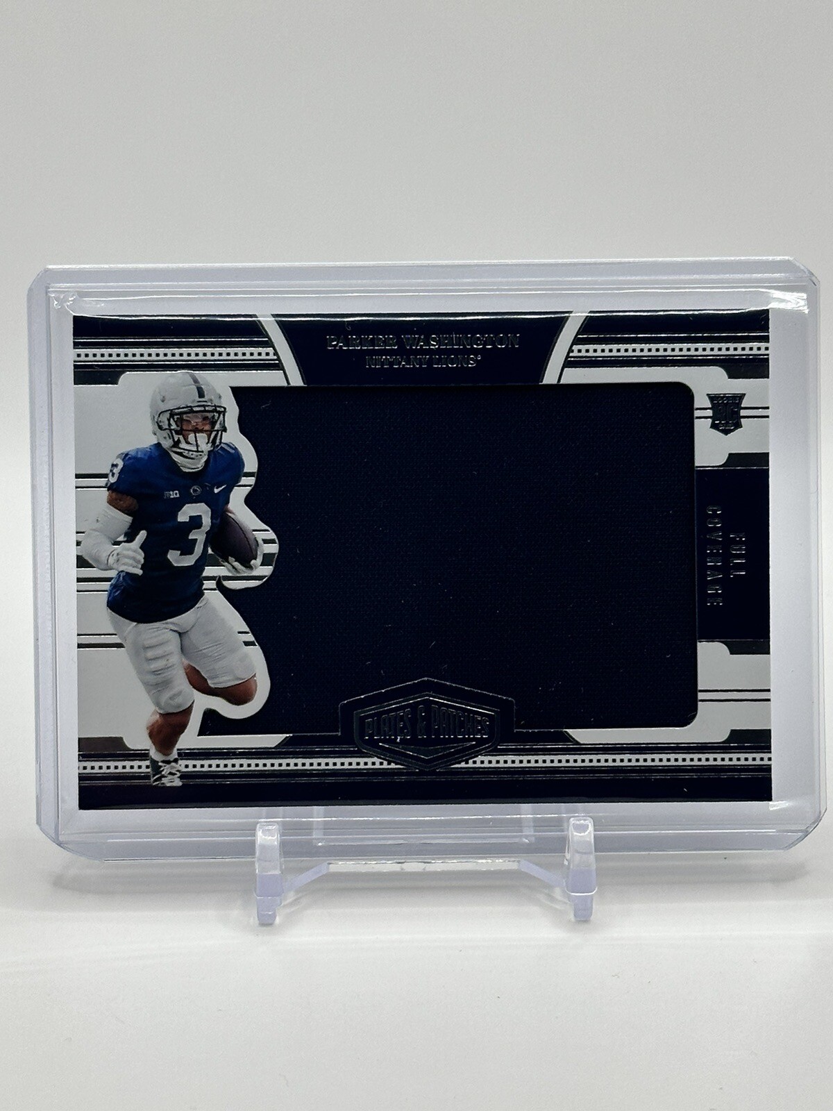 2023 Panini Plates & Patches PARKER WASHINGTON Rookie Jumbo Jersey RC ...