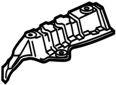 58321-60060 Toyota Insulator, rear floor heat, no.1 5832160060, New ...