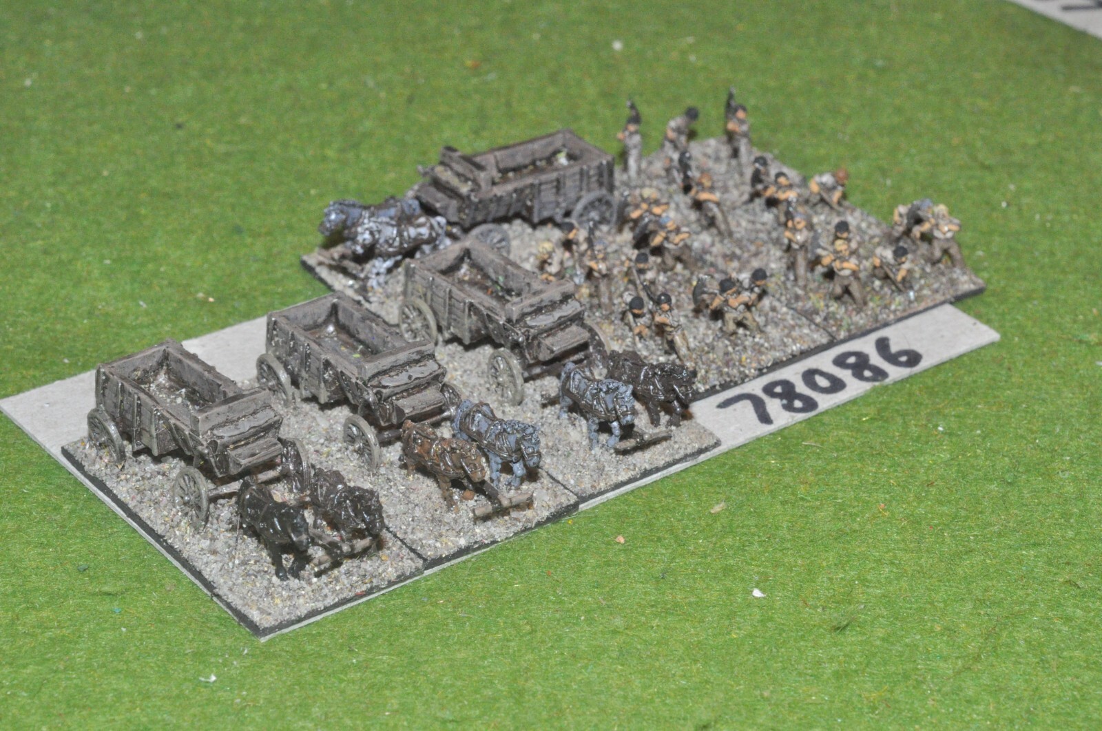 10mm WW1 / british - 24 engineers & 4 wagons - baggage (78086) | eBay UK