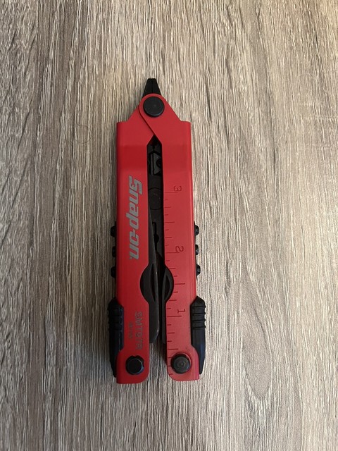 Gerber Snap-On Red Multi-Tool SMT97R 08721A with Sheath Cerakote ...