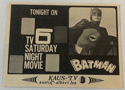 1973 KAUS tv ad~ BATMAN Adam West | eBay