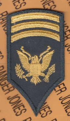 US Army WAC Specialist Seventh Class Spec-7 E-7 Class A ~3.75" patch ...