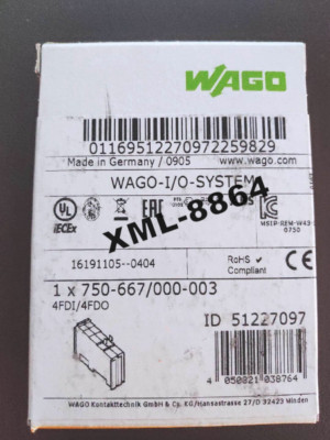 750-667/000-003 WAGO 750667/000-003 Module Brand New Fast Shipping By ...