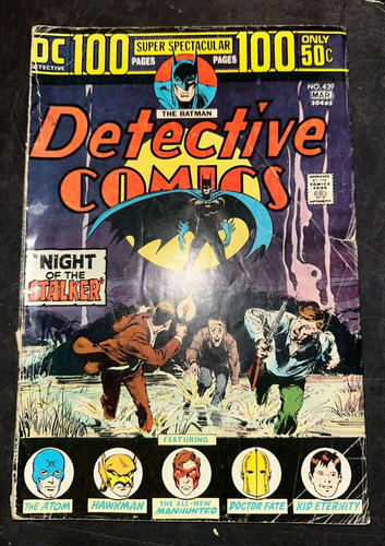 Batman Detective Comics #439 1974 DC Comics Vintage Bronze Age VG/FN | eBay