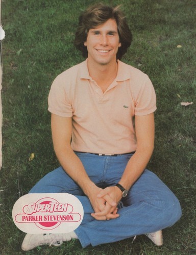 Parker Stevenson lawn grass pinup Robby Benson photo One on One picture ...