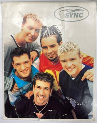 *NSYNC Debut Album Promo Jumbo Booklet | eBay