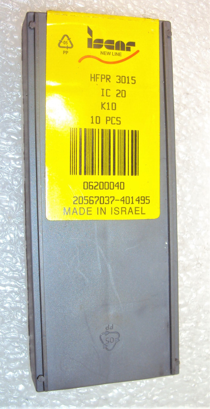 (10) Iscar HFPR-3015 Grade IC20 Carbide Indexable Grooving Insert | eBay