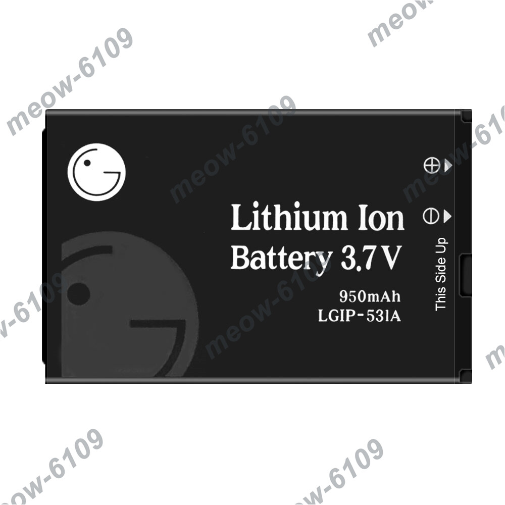 LG Battery LGIP-531A for GB100 GB101 GB106 GB110 GB125 GM205 GS101 ...
