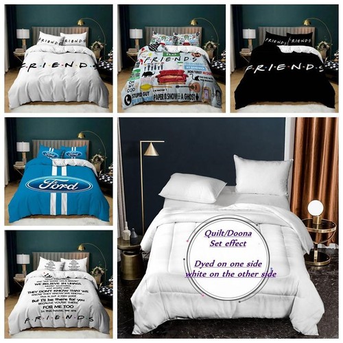 Soft Comforter Microfiber Doona Quilt Duvet Comedy FRIENDS Bed Set ...