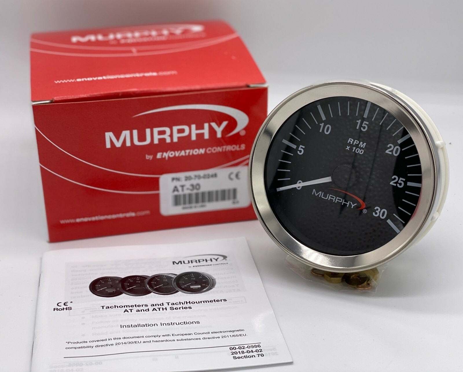 MURPHY TACH AT-30 FREE SAME DAY SHIPPING(SEE DETAILS)20-70-0245 | eBay