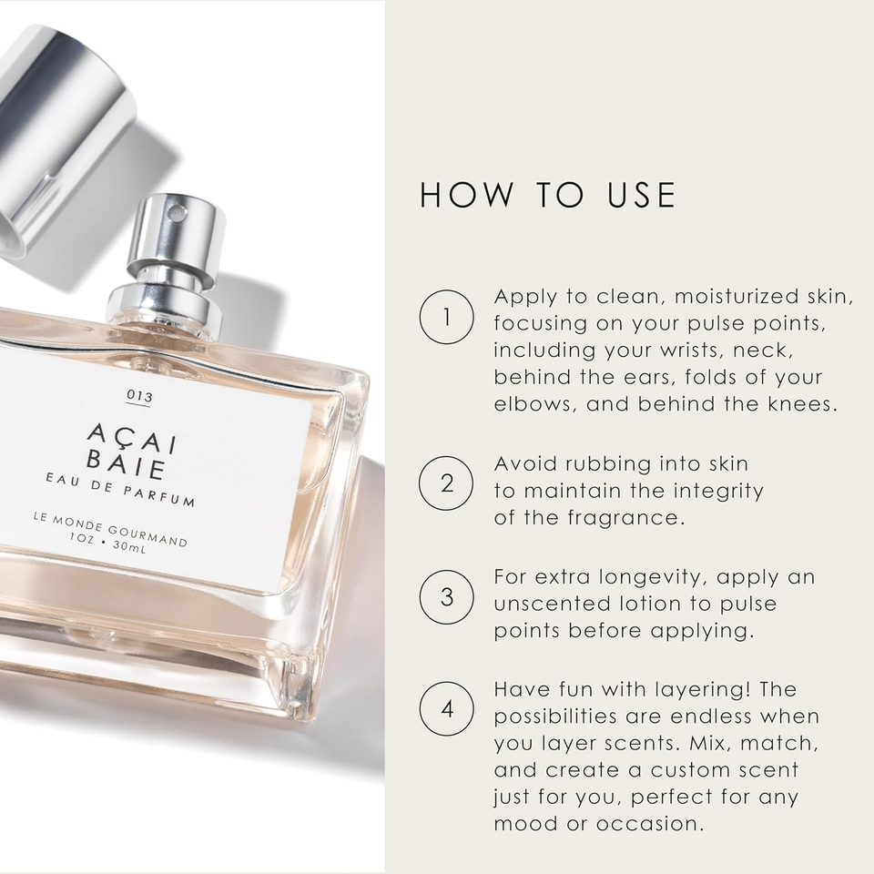 Le Monde Gourmand Crème Vanille Eau de Parfum - Sweet Vanilla Floral ...