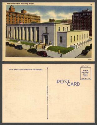 PENNSYLVANIA Reading VINTAGE POSTCARD | eBay