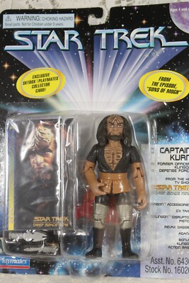 Star Trek 1997 CAPTAIN KURN klingon deep space nine ds9 9 complete moc ...