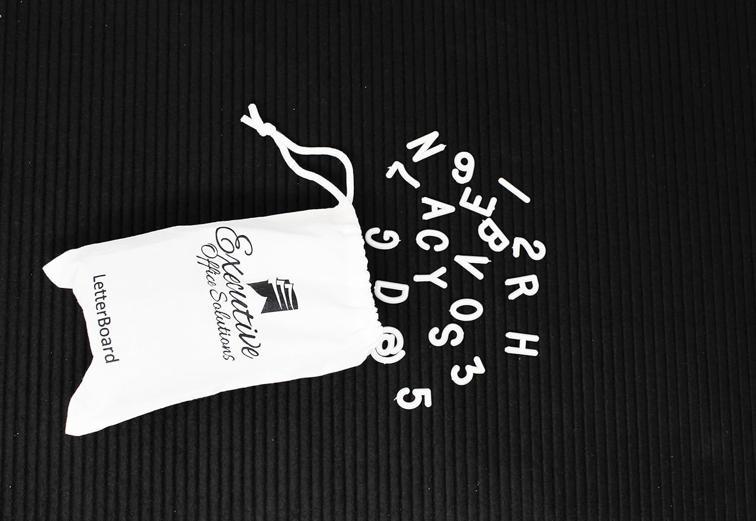 Extra Large Changeable Letter Board - Black Felt With Solid 24x30 Inch ...