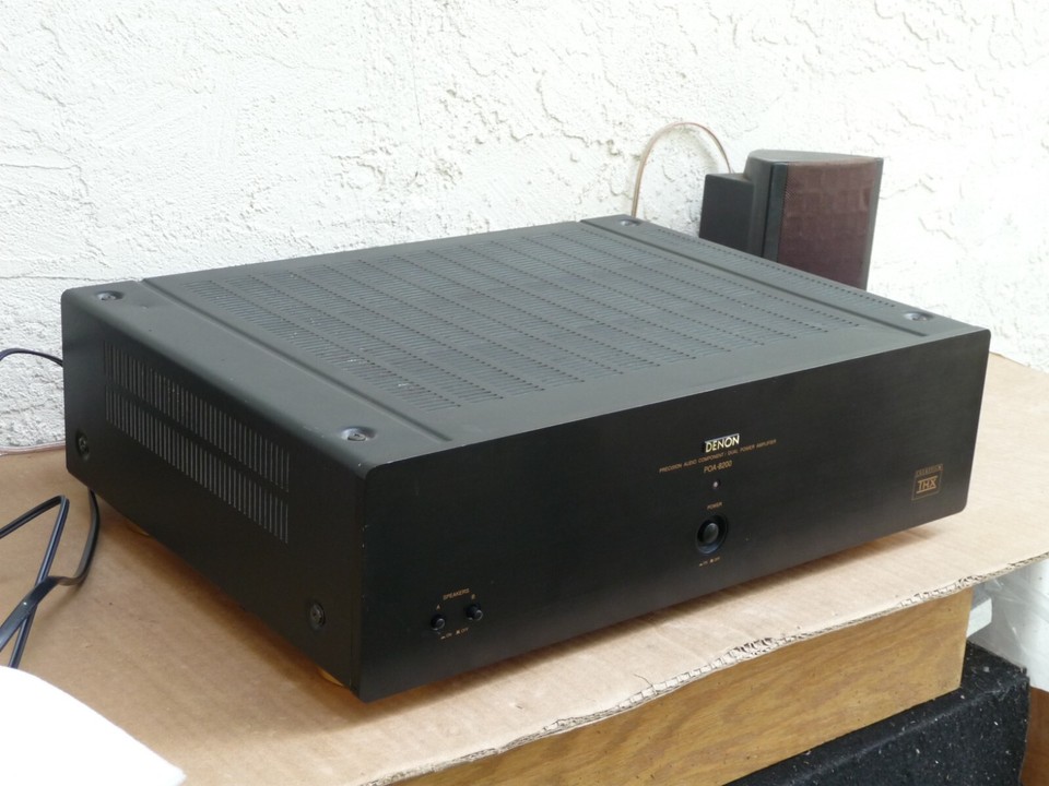 Denon POA-8200 THX Dual Power Amplifier 240 Watt Stereo 2 Channel | eBay