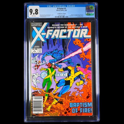X-FACTOR #1 CGC 9.8 CANADIAN PRICE VARIANT CPV NEWSSTAND | eBay