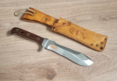 Puma Messer 6390 Automesser White Hunter von 1975 Solingen Handarbeit ...