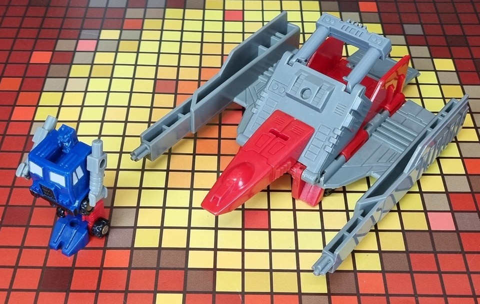 Vintage Hasbro Transformers G1 Micromaster Transport Overload Complete ...