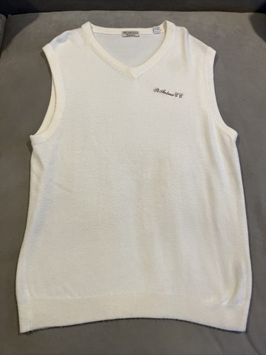 Vintage - St. Andrews Collection - St. Andrews CC Golf Sweater Vest XL ...