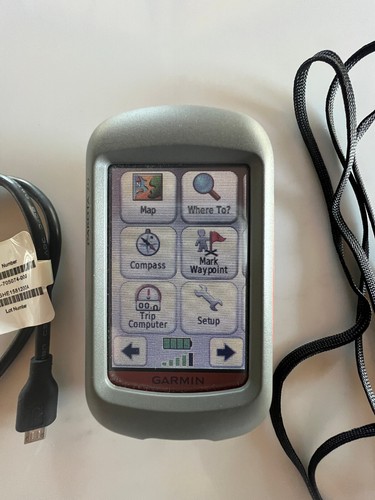 Garmin Dakota 20 Handheld GPS Touchscreen Color Navigation System ...