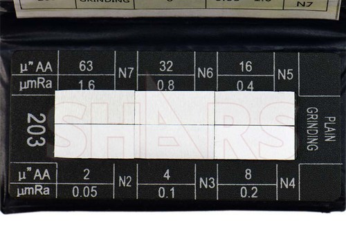 2-63 Ra Micro In Plain Grinding Surface Roughness Finish Comparator P ...