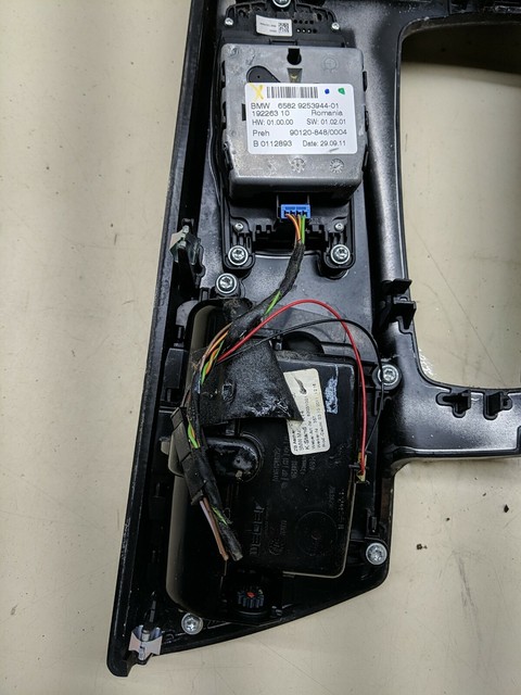 2011 BMW 535i Center Console Cup Drink Holder 51169206374 Wood Grain ...