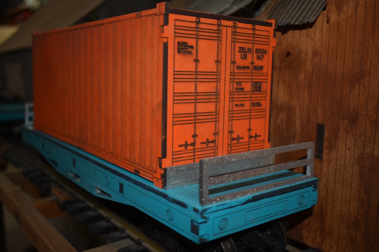 G SCALE CONTAINER CAR KIT CAR & CONTAINER KIT | eBay