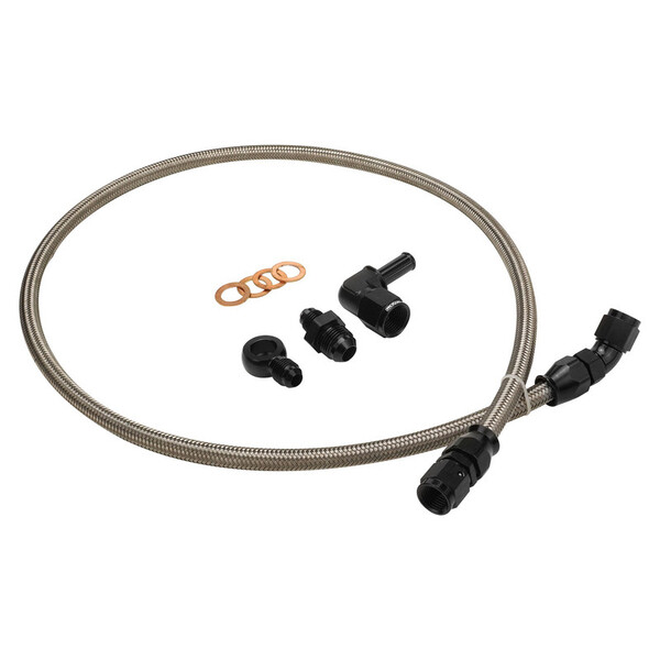 Turbo water feed line kit for Ford BA BF FALCON XR6 Turbo braided lines ...