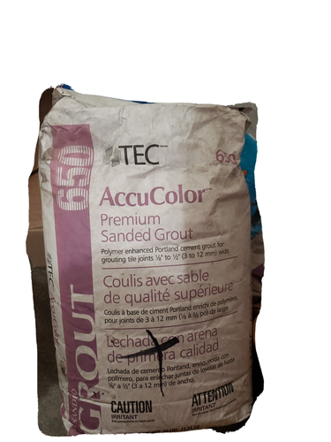 25 lbs. TEC AccuColor Premium Sanded Grout 650 SANDED ( 929 CHARCOAL ...