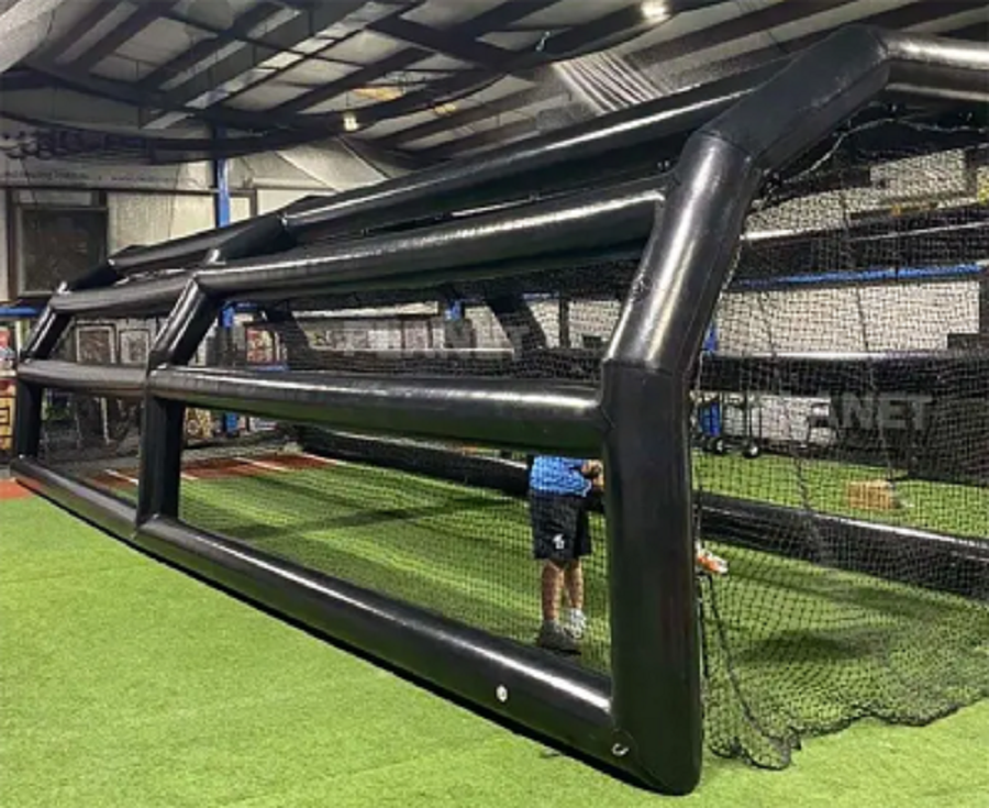 40x20ft Inflatable Batting Cages Commercial PVC Baseball Games | eBay