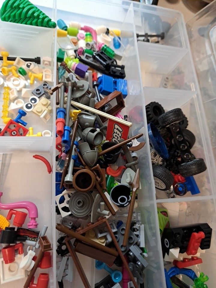 Bulk Lego Bricks Lot Mixed 5Lb Genuine Bricks, Accessories Pieces Parts ...