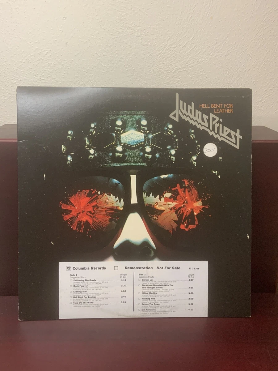 Judas Priest Hell Bent For Leather Album Cover