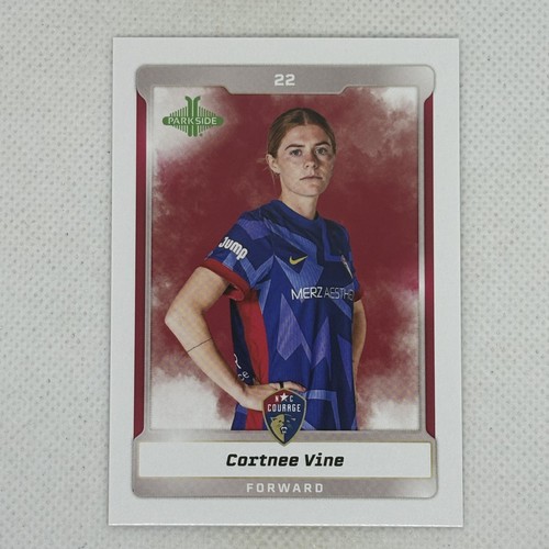2025 Parkside NWSL | Cortnee Vine NC Courage | Base! | eBay