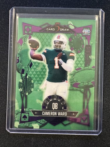 Cam Ward 2024 Wild Card 5 Card Draw Easter Spring Edition 2/5 PRC | eBay