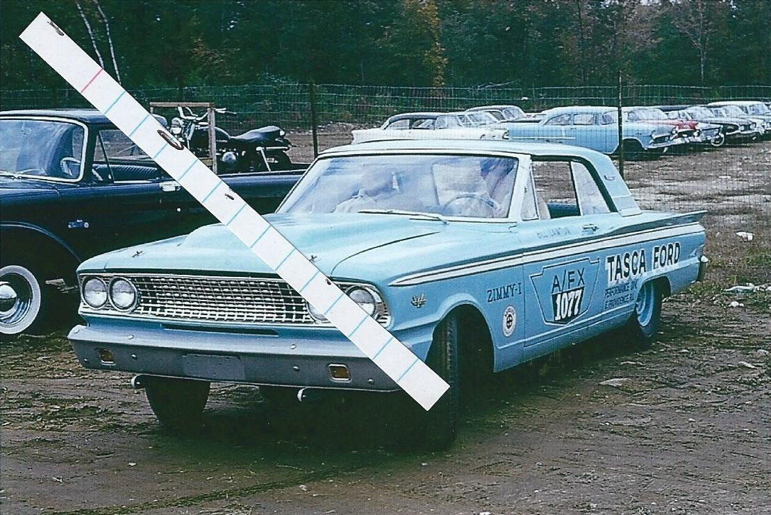 1960s NHRA Drag Racing-TASCA FORD-Bill Lawton-1963 427 Fairlane-A/FX ...