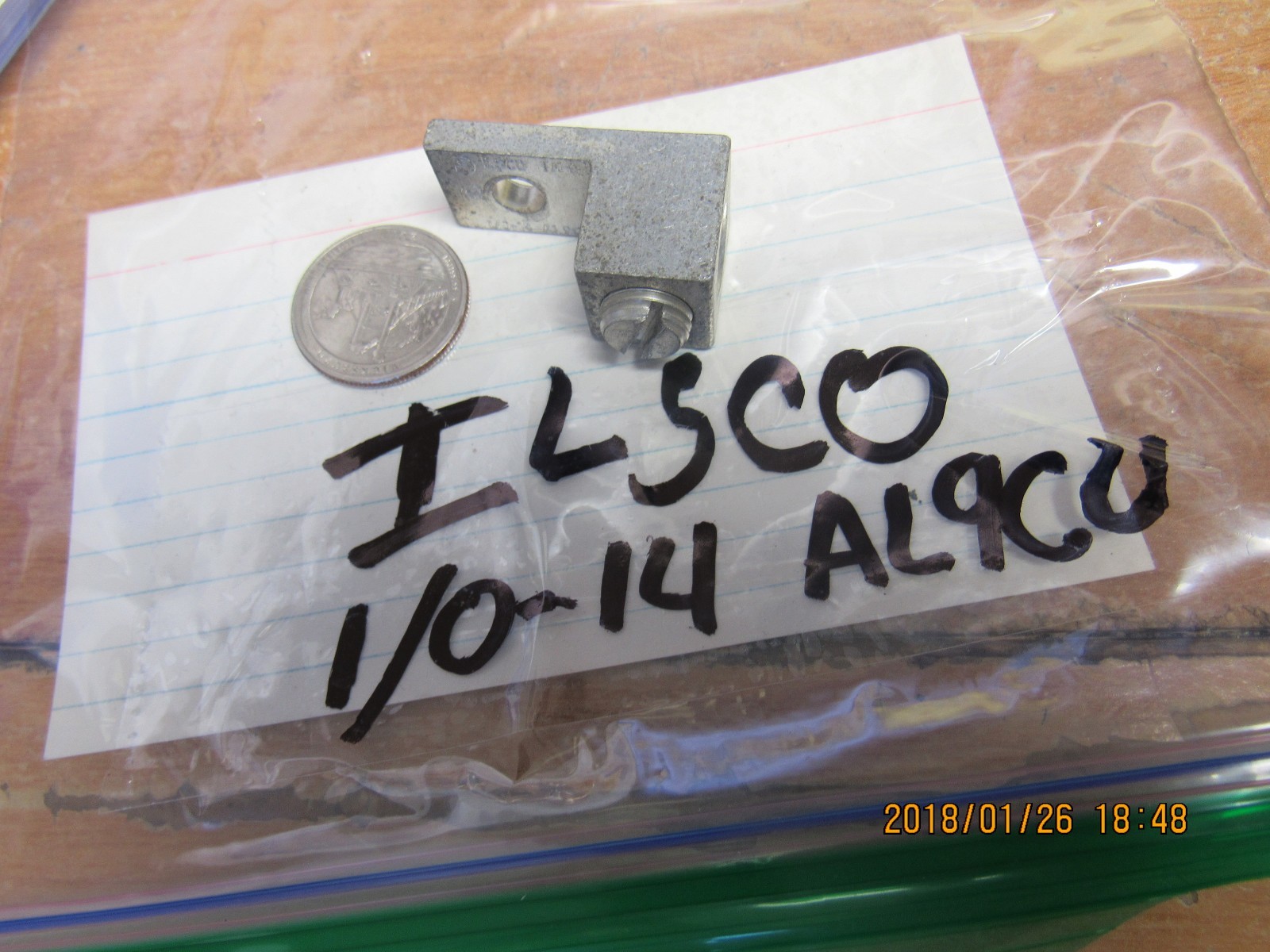 ILSCO 1/0-14 AL9CU TERMINAL LUG | eBay