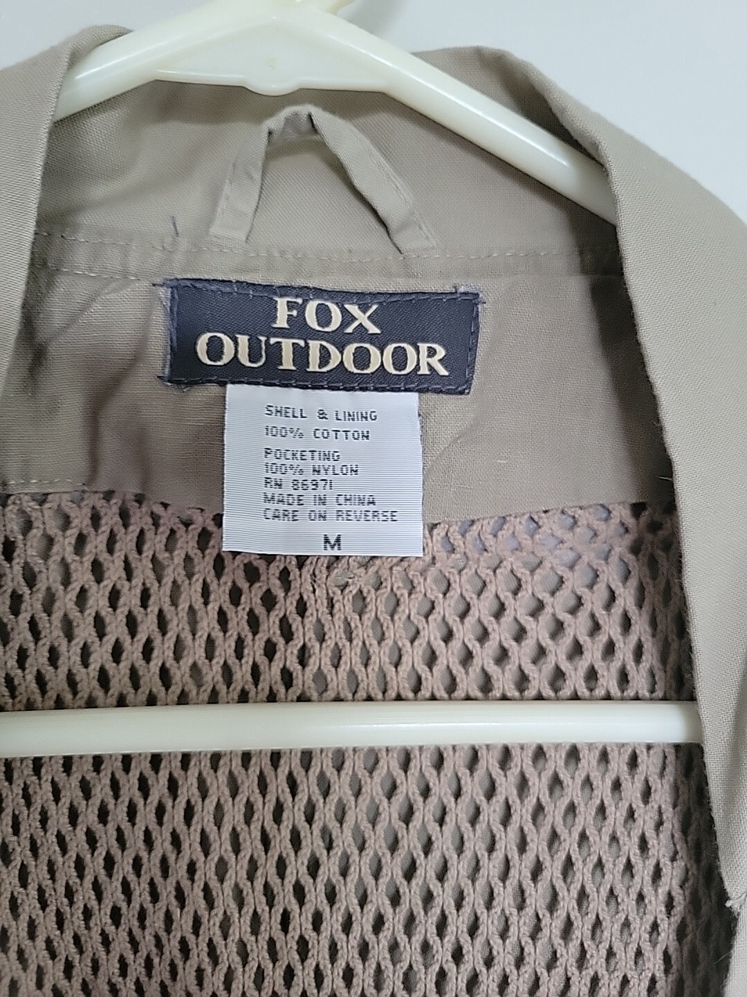 Fox Men's Medium Vest Fishing Hunting Photography Tactical Camping ...