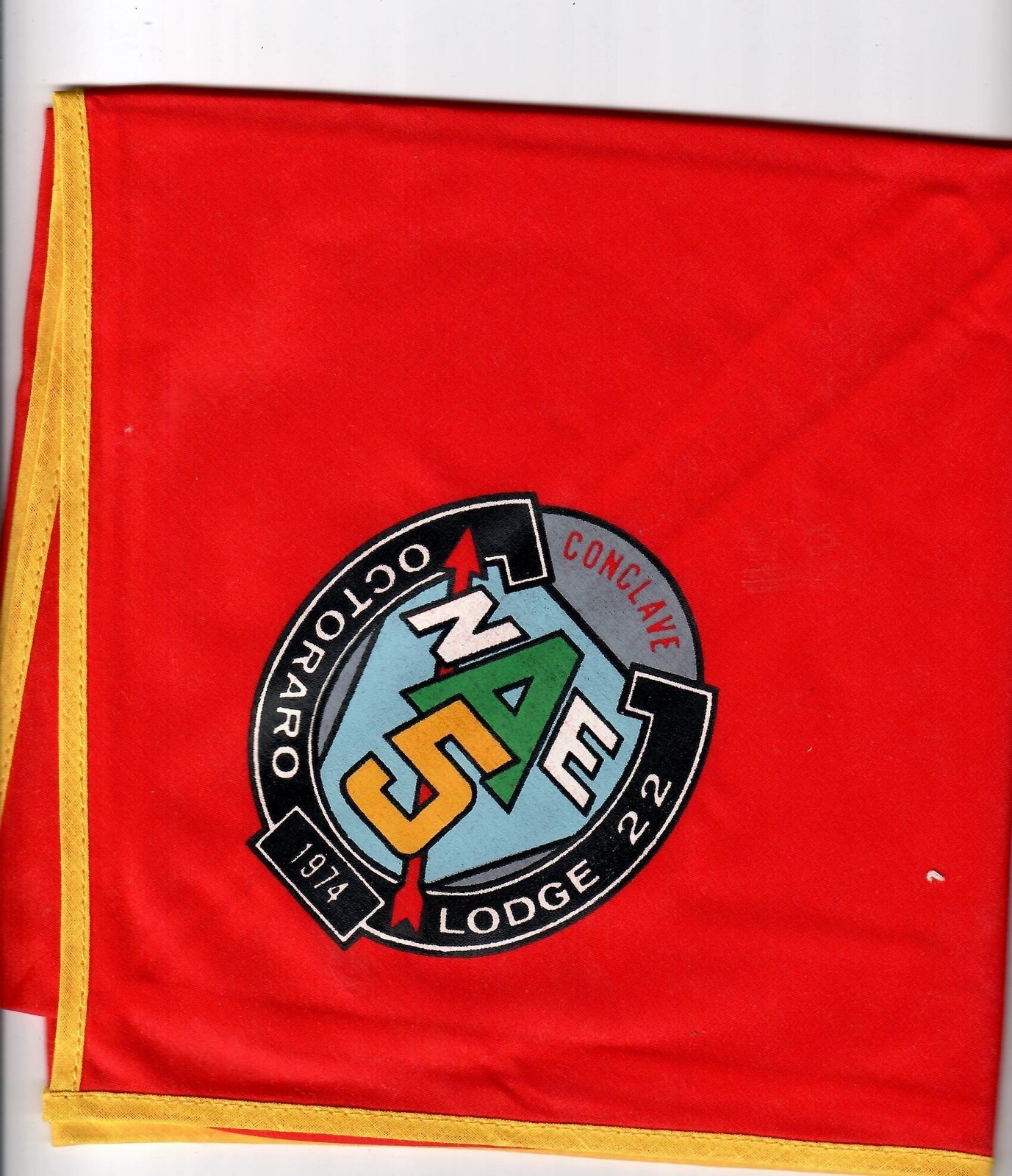 1974 Octoraro Lodge 22 OA Chester County Council Neckerchief [PW277] | eBay