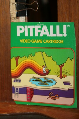 Vintage Atari 2600 Box Art Cut Out 1980's Pitfall | eBay