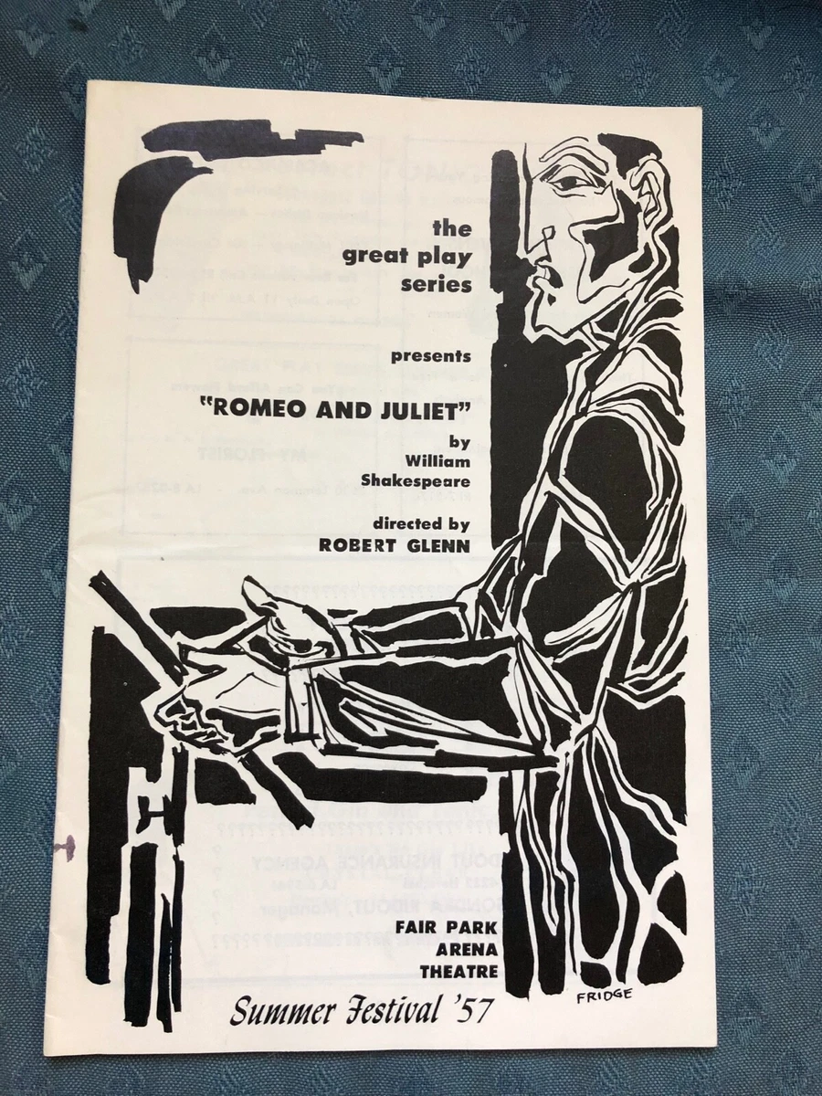 Romeo And Juliet Playbill