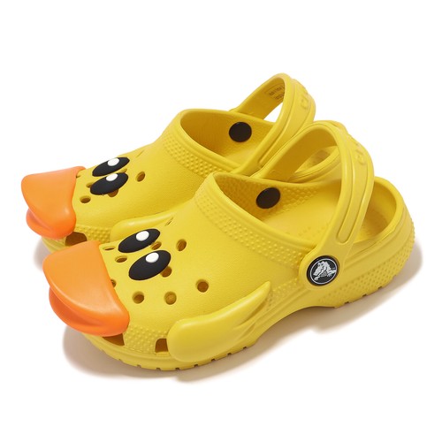 Crocs Classic I AM Rubber Ducky Clog T Sunflower Toddler Infant Sandal ...