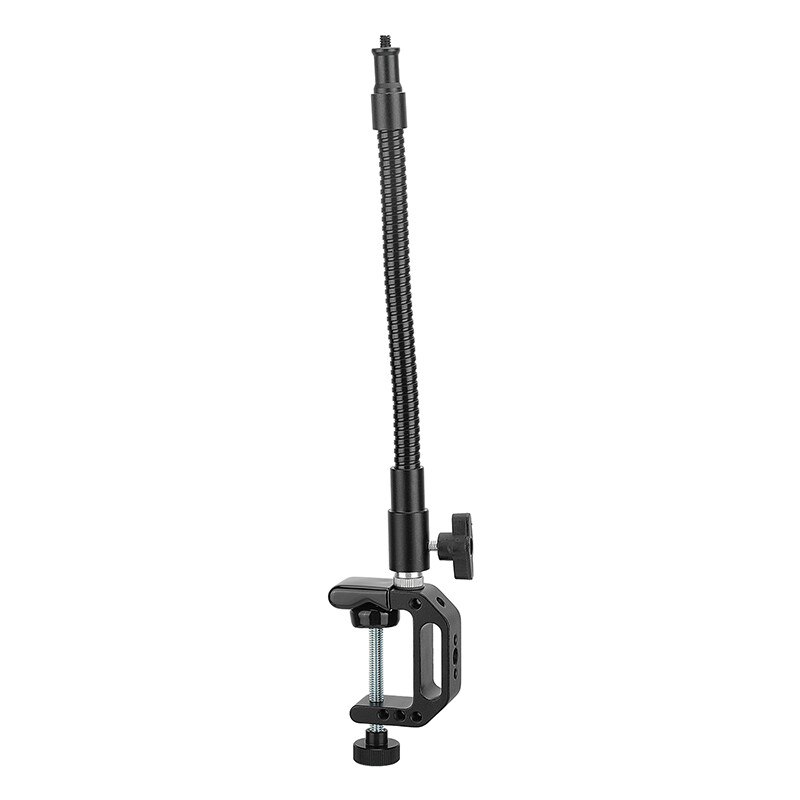 CAMVATE Flexible Metal Gooseneck Arm Holder with Clamp & Lock-grip ...