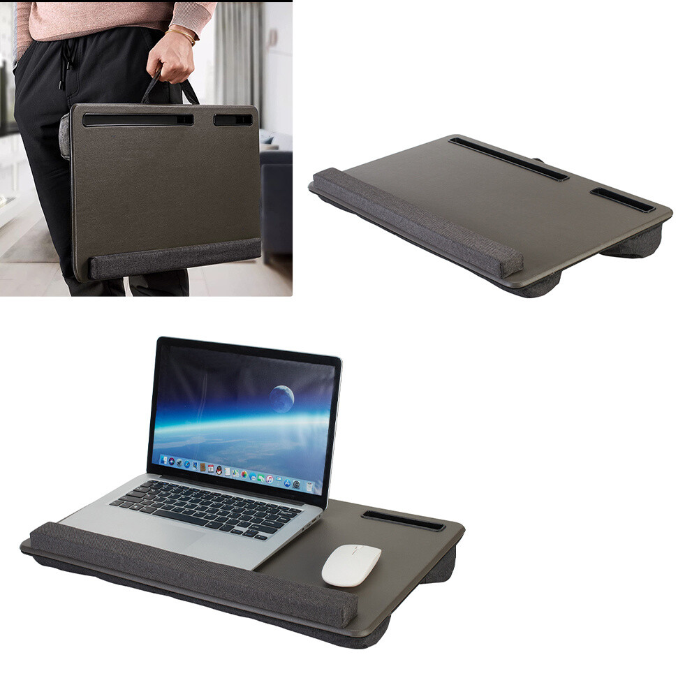 Portable Knee Laptop Cushion Lap Tray Reading Table Tablet Holder ...