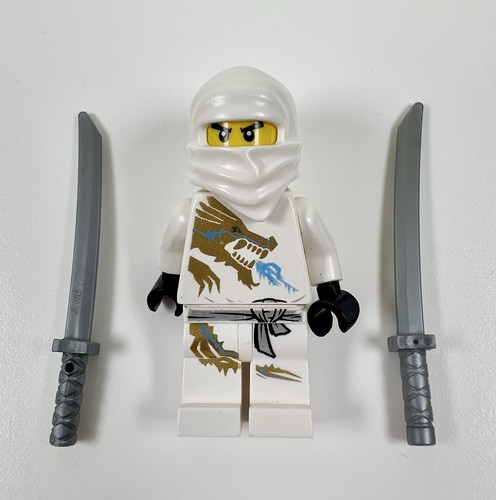 Lego Ninjago Zane DX Minifigure From Set 2260 Ice Dragon Attack njo0018 ...