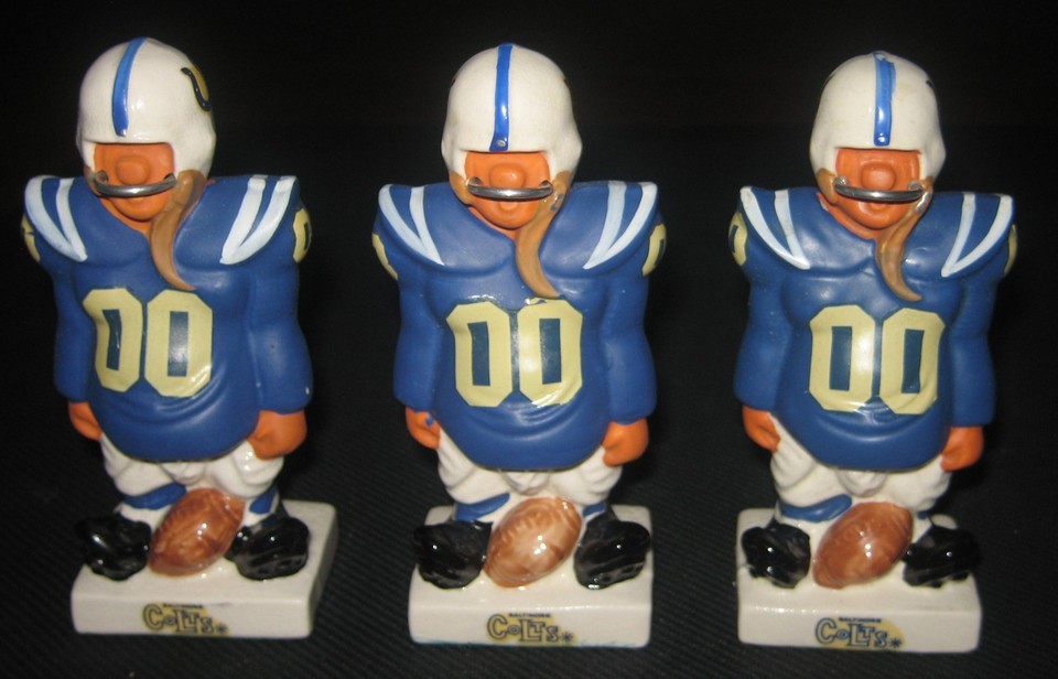 (3) 1960s Baltimore Colts 5.5" Fred Kail Statues w/Original Boxes | eBay